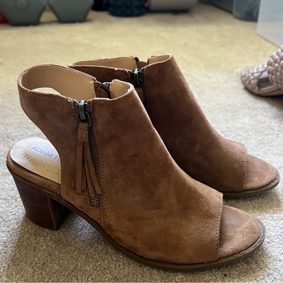 Adam Tucker | Shoes | Adam Tucker Slingback Open Toe Bootie | Poshmark